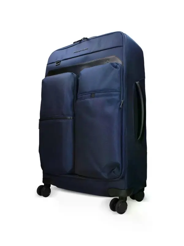 PIQUADRO Telescopic-handle Trolley - Blue