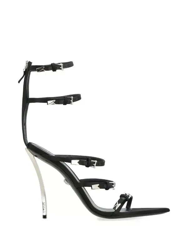Versace Pin-point Sandals - Black