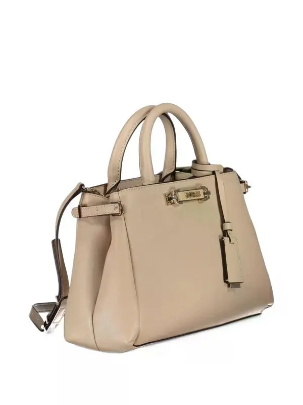 Guess Logo-plaque Tote Bag - Neutrals