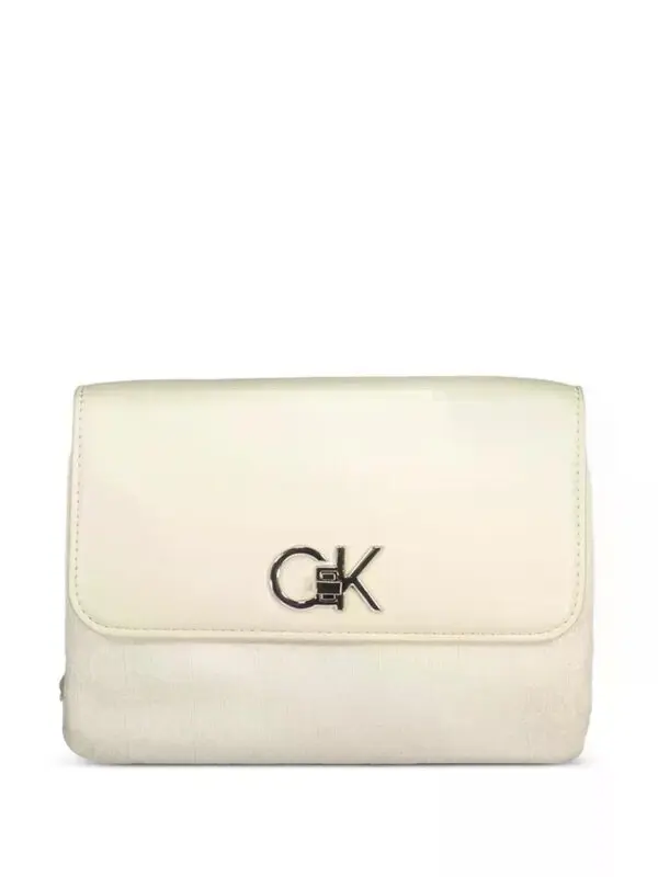 Calvin Klein Logo-jacquard Chain-strap Tote