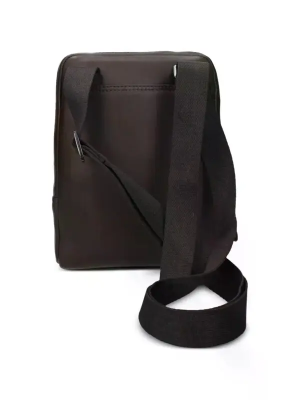 PIQUADRO Leather Messenger Bag