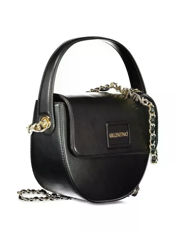 MARIO VALENTINO Logo-plaque Curved Tote