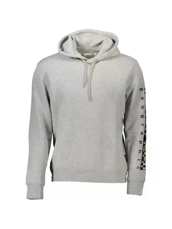 NAPAPIJRI Graphic-print Hoodie - Grey