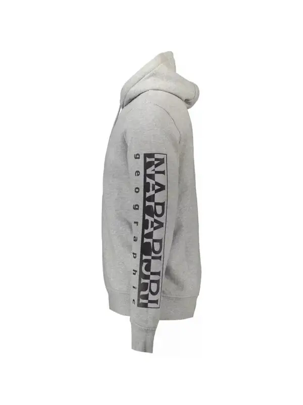 NAPAPIJRI Graphic-print Hoodie - Grey
