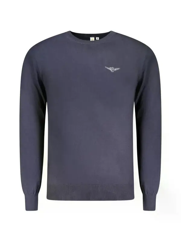 ESERCITO 1659 Logo-embroidered Cotton Sweater