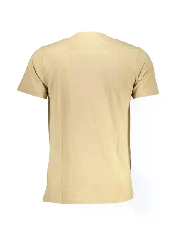 Roberto Cavalli Tiger-head Graphic-print T-shirt - Neutrals