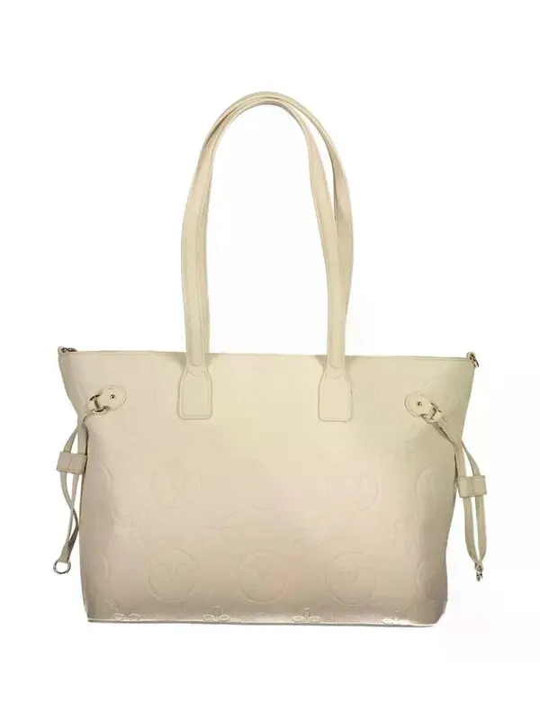 MARIO VALENTINO Logo-debossed Tote Bag - Neutrals