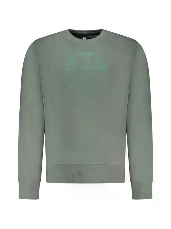 NORTH SAILS Logo-print Sweatshirt - Green