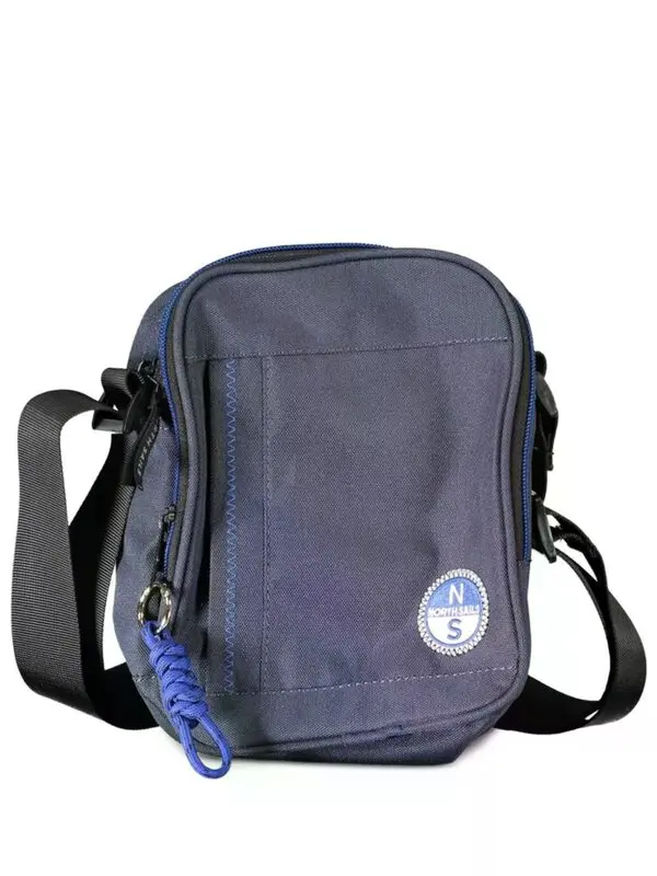 NORTH SAILS Logo-patch Canvas Shoulder Bag - Blue