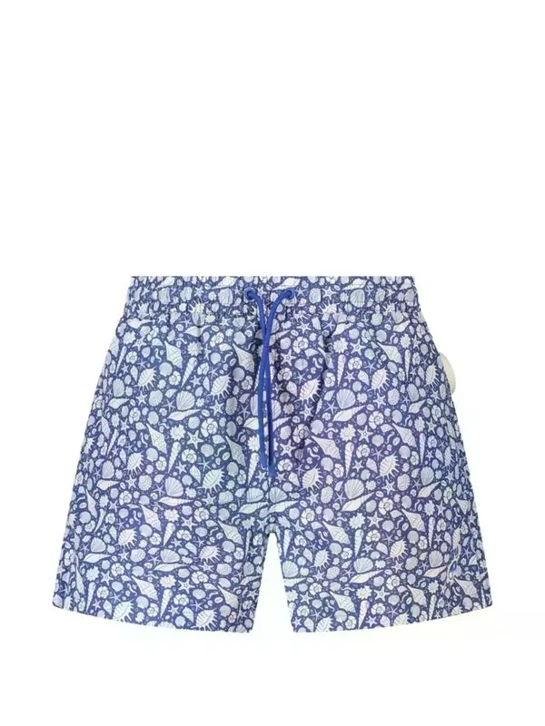 NORTH SAILS Seashell-print Swim Trunks - Blue