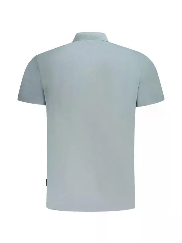 NAPAPIJRI Logo-patch Cotton Polo Shirt - Grey