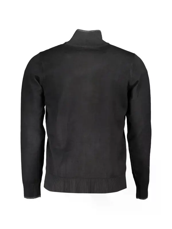 U.S. Grand Embroidered Zip-up Cardigan