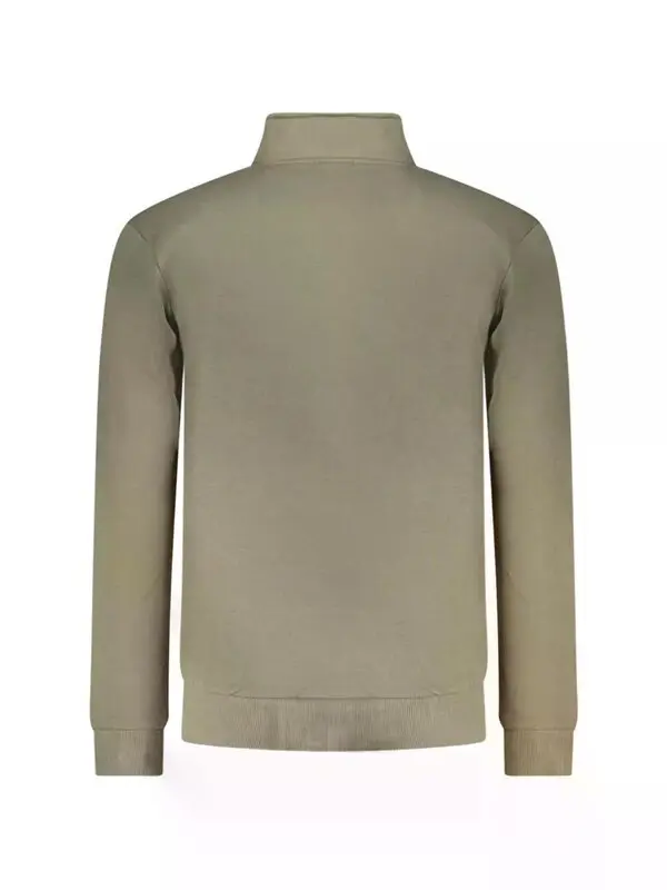 COVERI MOVING Cotton Zip-up Sweater