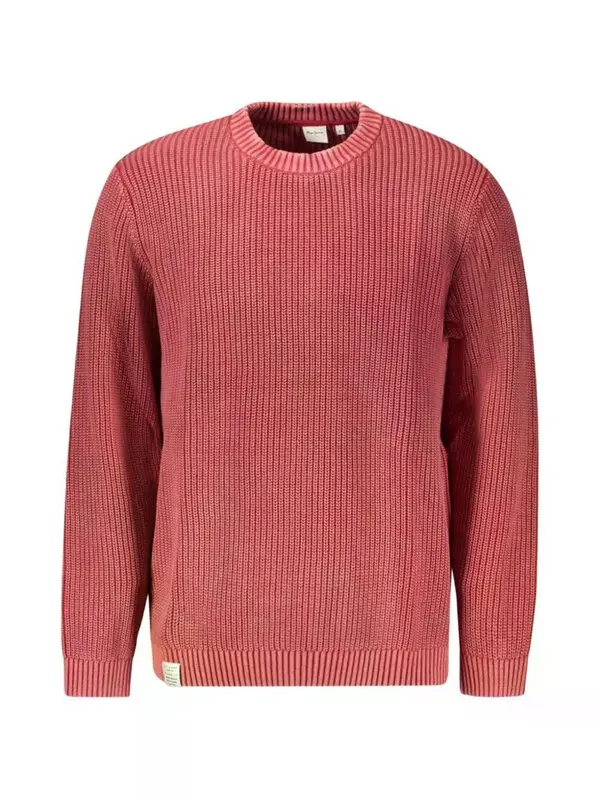 Pepe Jeans Ribbed-knit Cotton Sweater