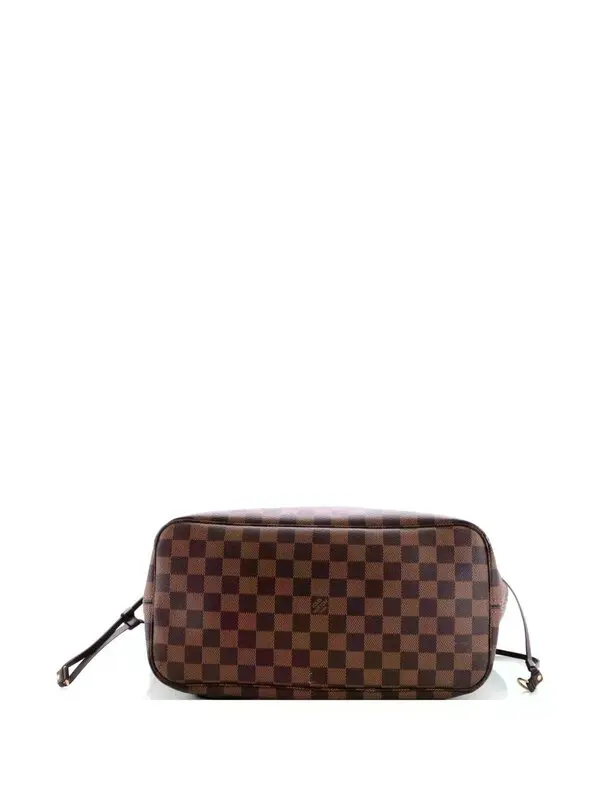 LOUIS VUITTON Neverfull Mm Damier Tote Bag - Brown