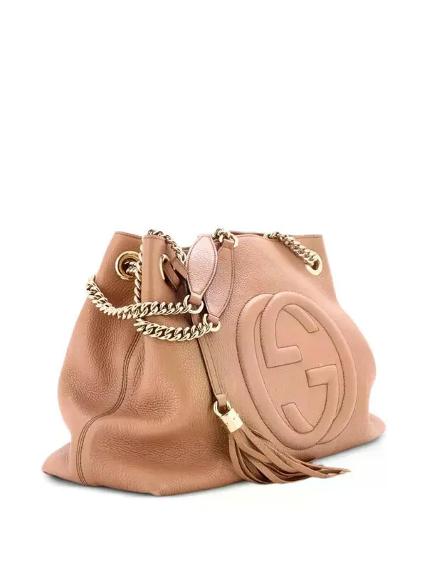 Gucci Soho Medium Shoulder Bag - Neutrals