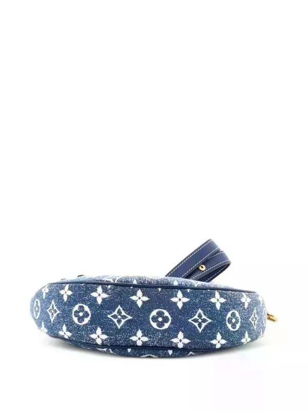 LOUIS VUITTON Loop Handbag Monogram Jacquard Denim - Blue