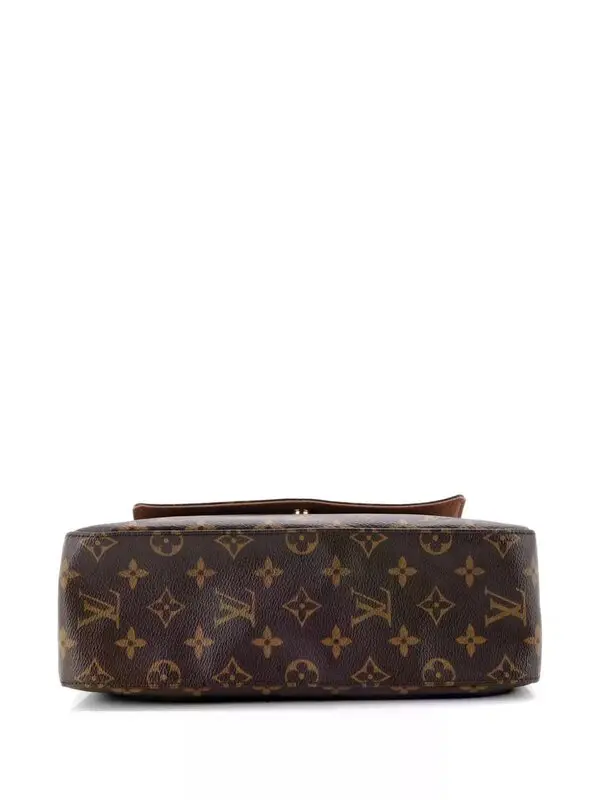 LOUIS VUITTON Looping Handbag Monogram Canvas Mini Satchel