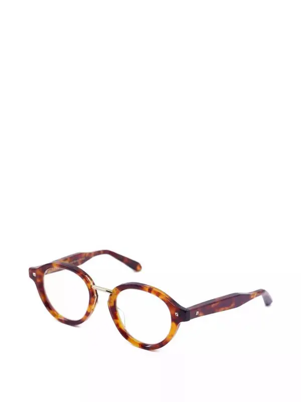 Valentino Garavani Rockstud Round-frame Glasses
