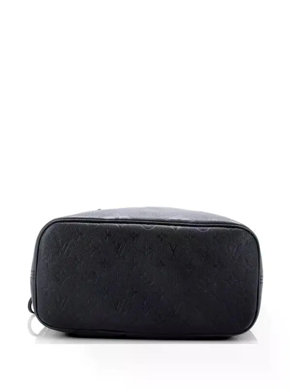 LOUIS VUITTON Neverfull Mm Tote Bag Monogram Empreinte Giant - Black