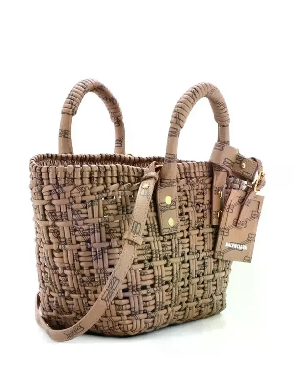 Balenciaga Bistro Panier Xs Tote Bag - Brown | Editorialist