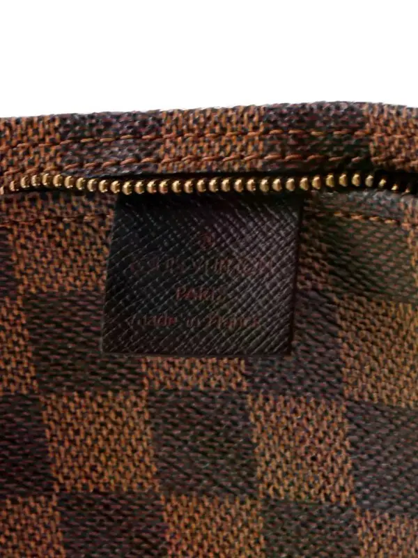 LOUIS VUITTON Trousse Makeup Bag Damier Pouch