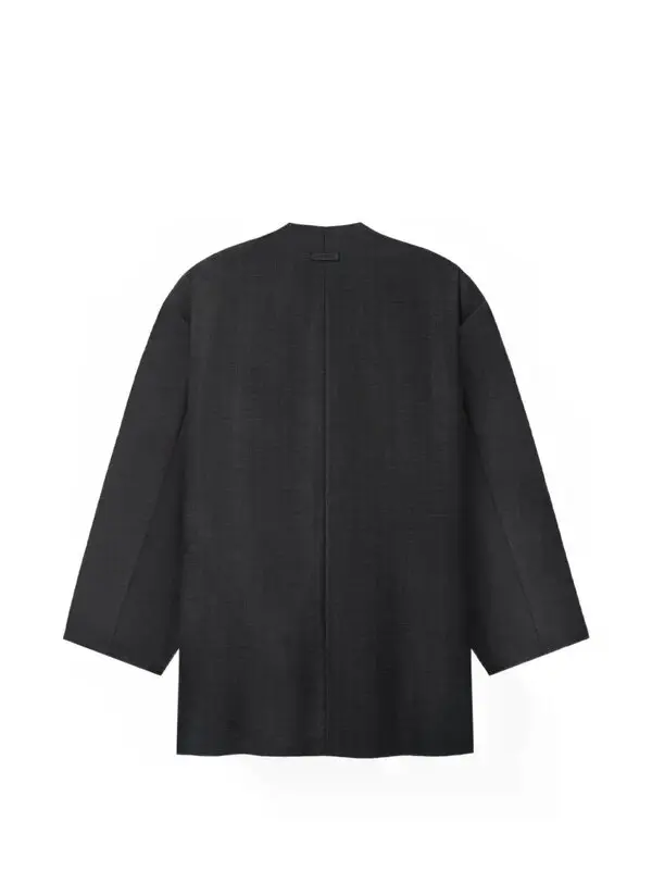 Fear Of God Striped Collarless Jacket