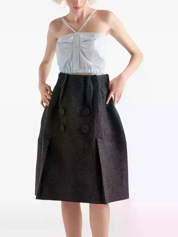 Prada Cotton Crop Top