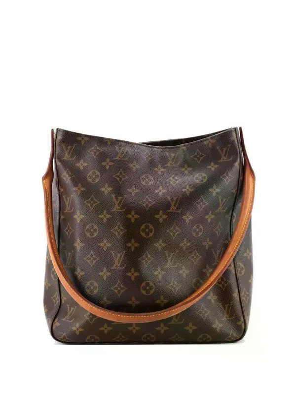 LOUIS VUITTON Looping Handbag Monogram Canvas Gm