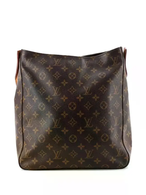 LOUIS VUITTON Looping Handbag Monogram Canvas Gm