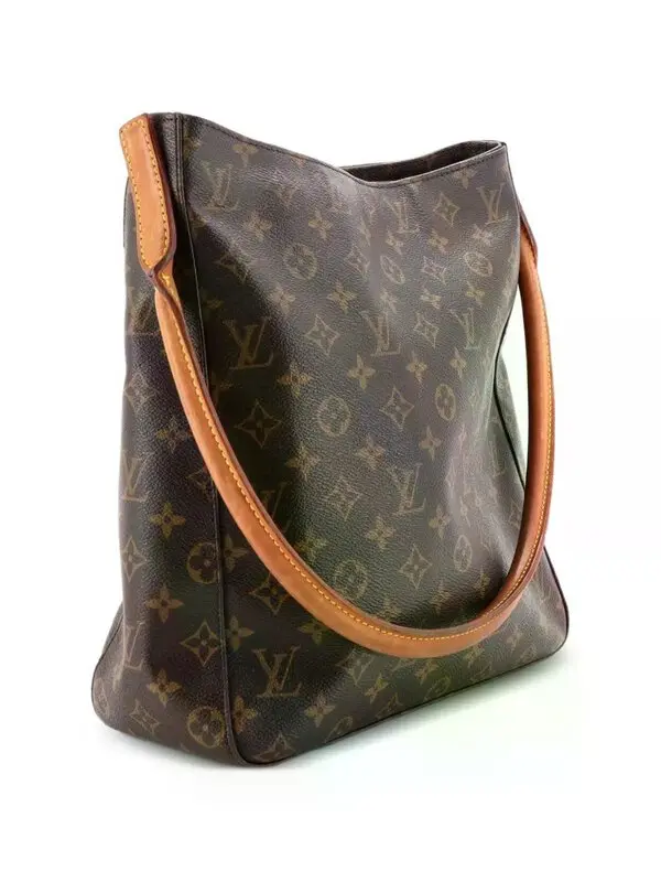 LOUIS VUITTON Looping Handbag Monogram Canvas Gm