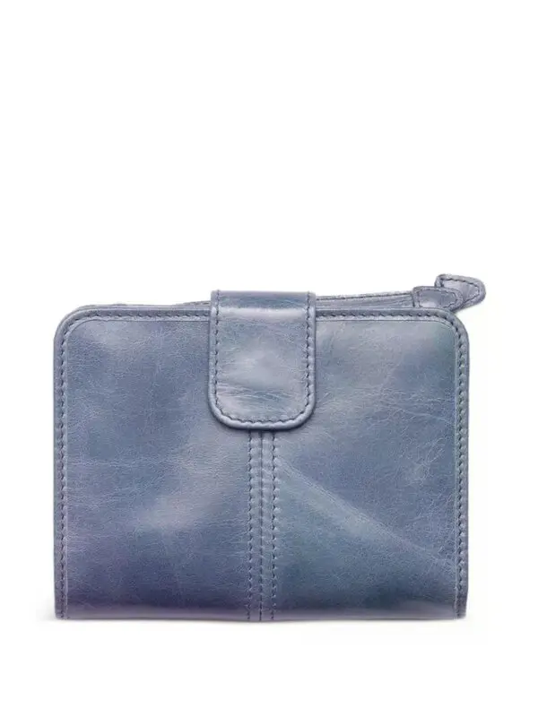 Prada Small Leather Wallet - Blue