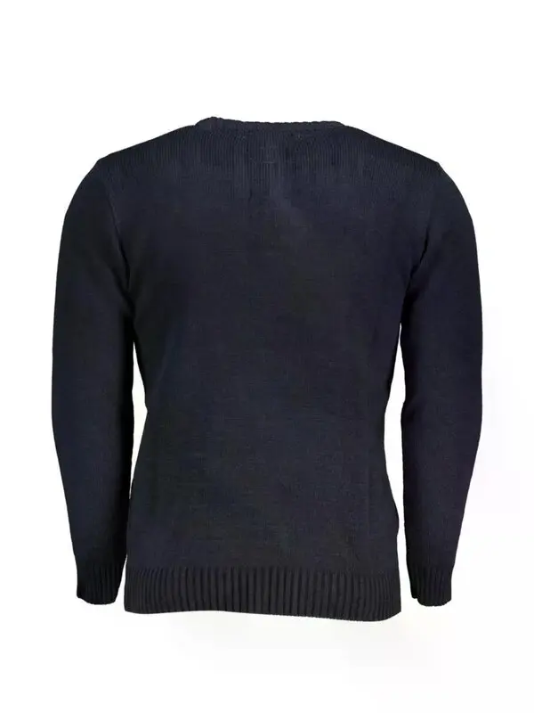 U.S. Grand Embroidered Logo Crew-neck Jumper