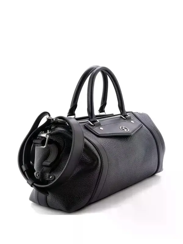 LOUIS VUITTON Biker Bag Leather Mm Satchel - Black