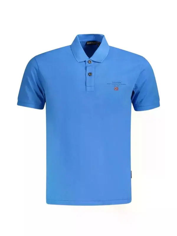 NAPAPIJRI Logo-print Short-sleeve Polo Shirt