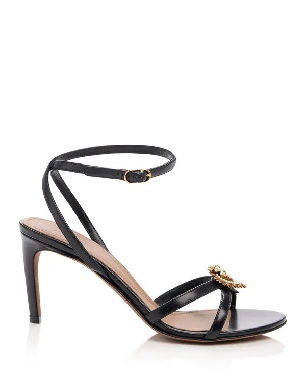 Dolce & Gabbana Devotion Strappy Sandals - Black