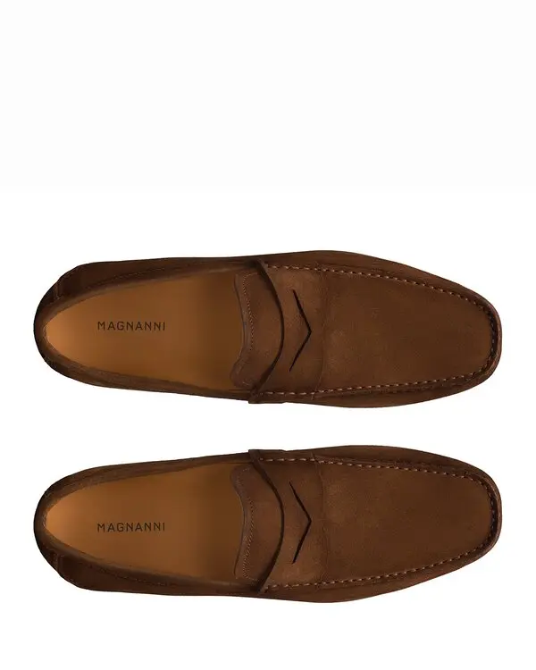 Magnanni Monterey Penny Driver Loafer - Cognac