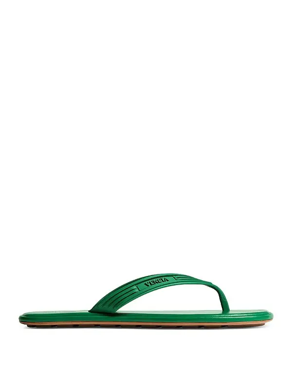 Bottega Veneta Sampieri Thong Sandals - Grass