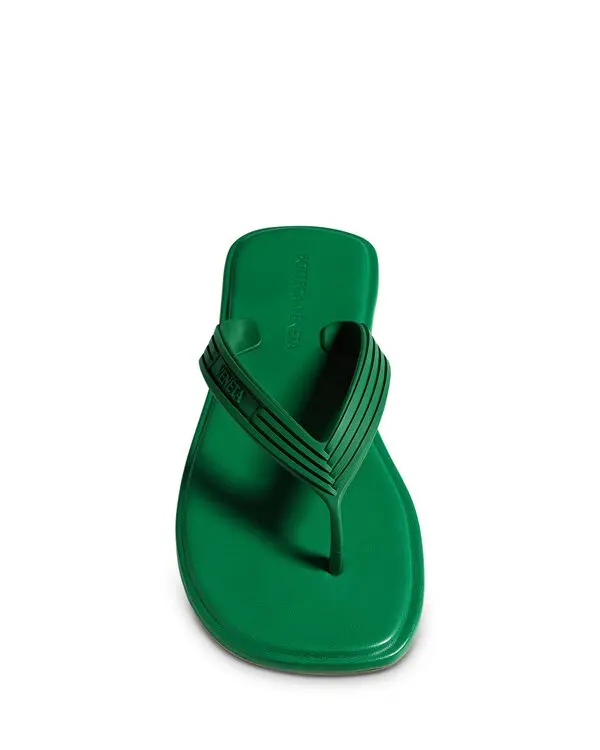 Bottega Veneta Sampieri Thong Sandals - Grass
