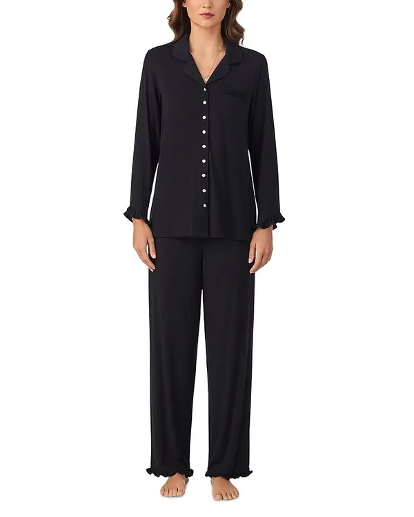 Eileen West Iconic Pajama Set - Black