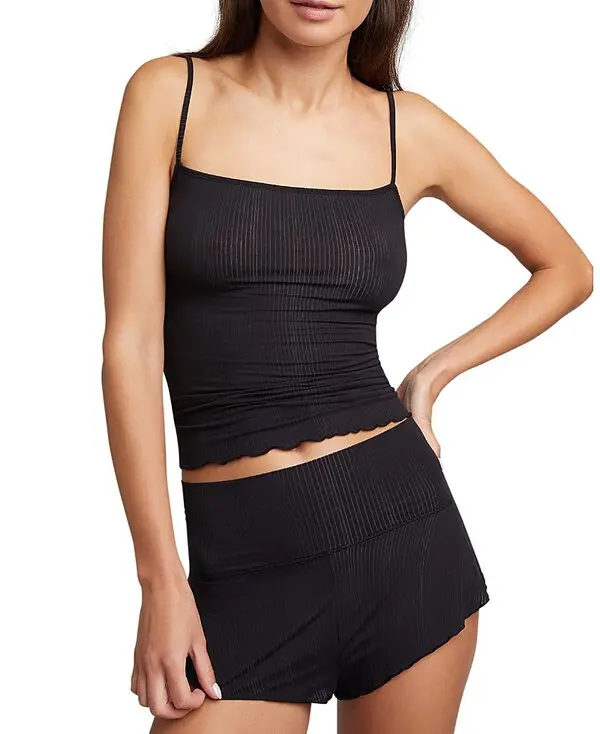 NEGATIVE Whipped Cami Ribbed Micro Modal Camisole - Black