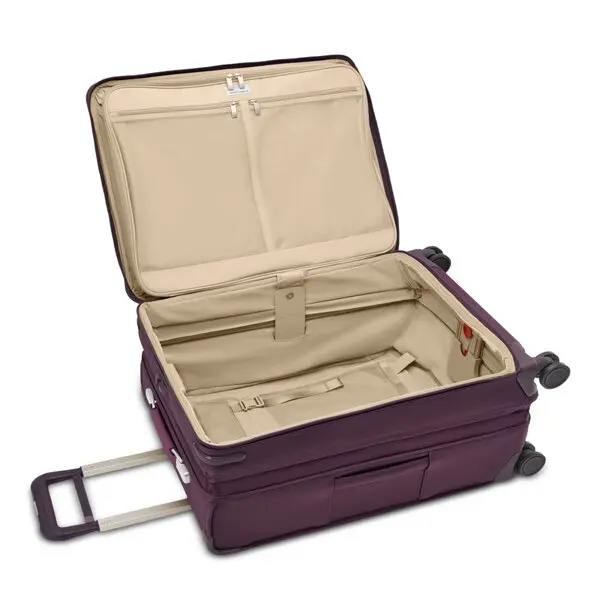 Briggs & Riley Compact 24" Expandable Spinner Suitcase - Plum