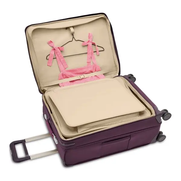 Briggs & Riley Compact 24" Expandable Spinner Suitcase - Plum