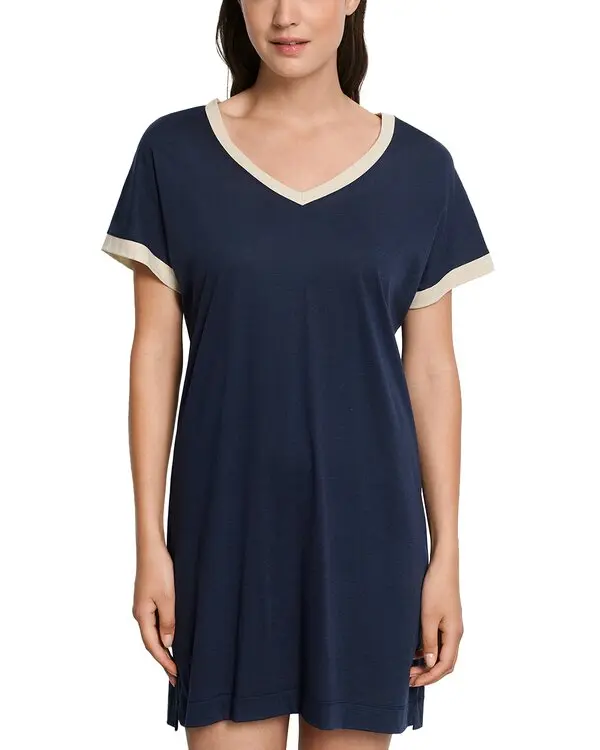 Hanro Laura Bigshirt - Deep Navy
