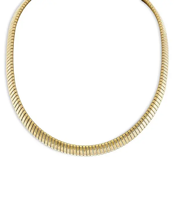 ALBERTO MILANI 18k Yellow Tubogas Necklace - Gold