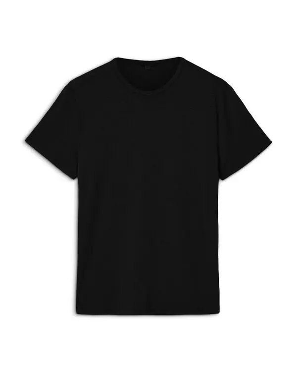 John Varvatos Bale Short Sleeve Burnout Tee - Black
