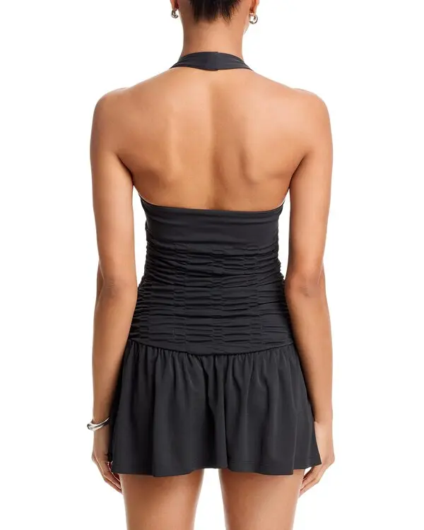 AYA MUSE Palo Ruched Mini Dress