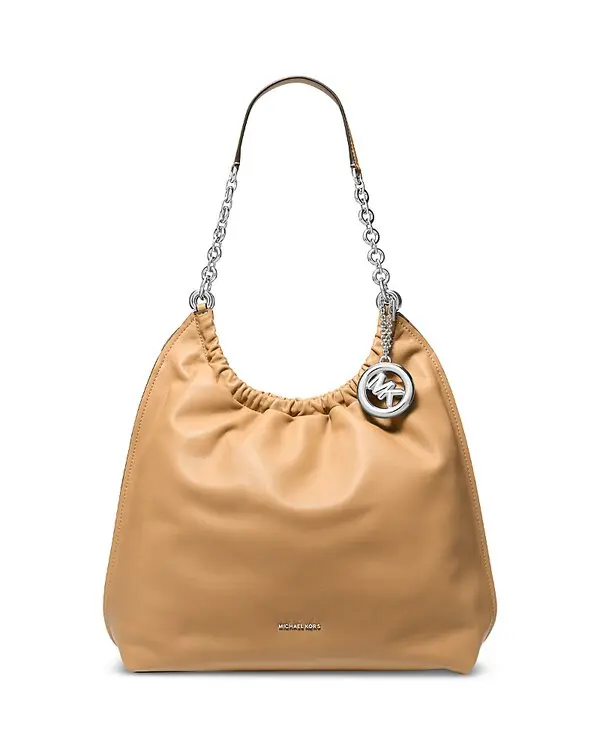 Michael Kors Indie Large Cinched Shoulder Bag - Peanut