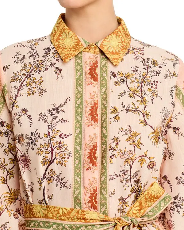 Kobi Halperin Bailey Mini Shirtdress - Honey Multi