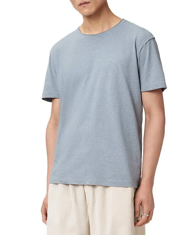 ALLSAINTS Flax Regular Fit Crewneck T-shirt - Maya Blue
